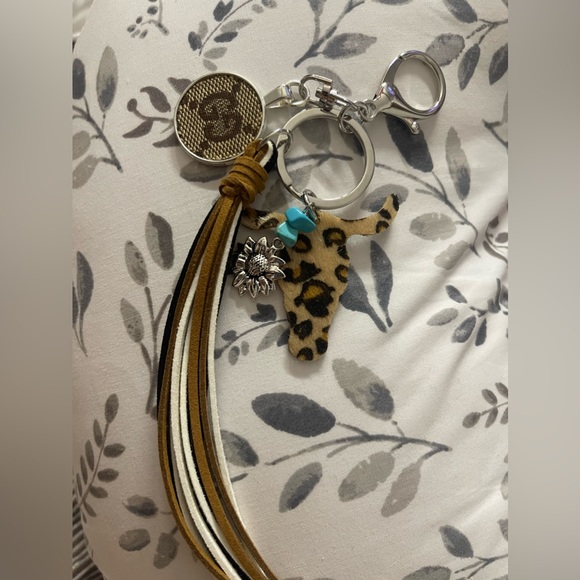 Other | Upcycled Keychain Made With Authentic Material | Poshmark